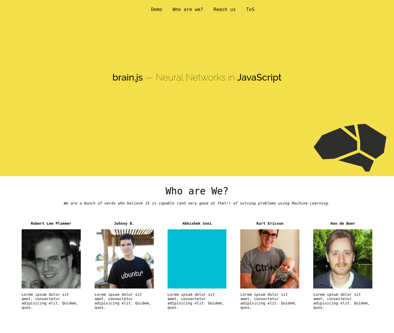Rebuild Website · Issue #92 · BrainJS/brain.js · GitHub