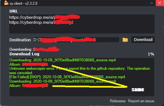 Unknown webscraper error · Issue #81 · izqalan/cy-client · GitHub