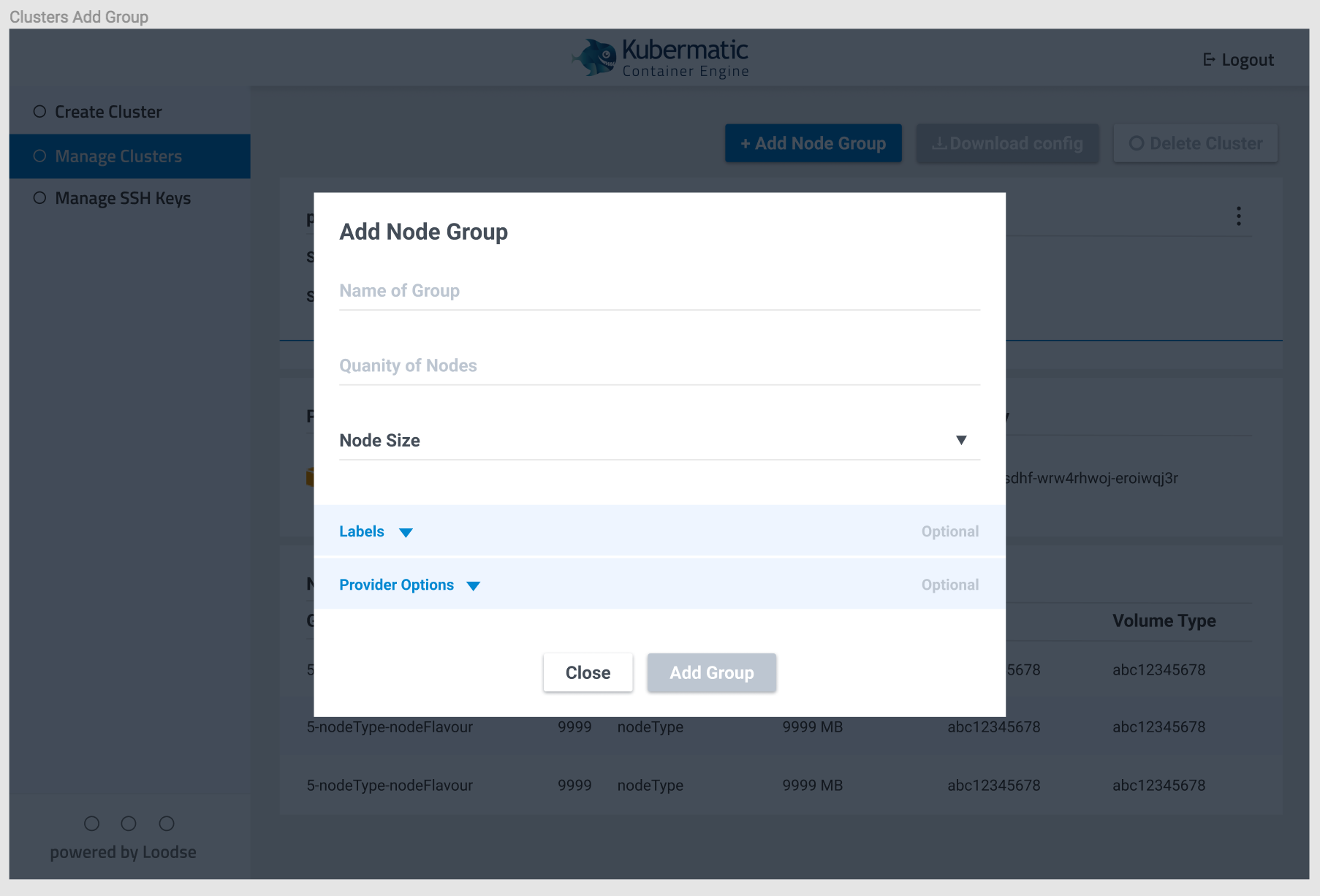 Node Groups (NodeSet) / Node List and add Node Group Form · Issue #245 · kubermatic/dashboard ...
