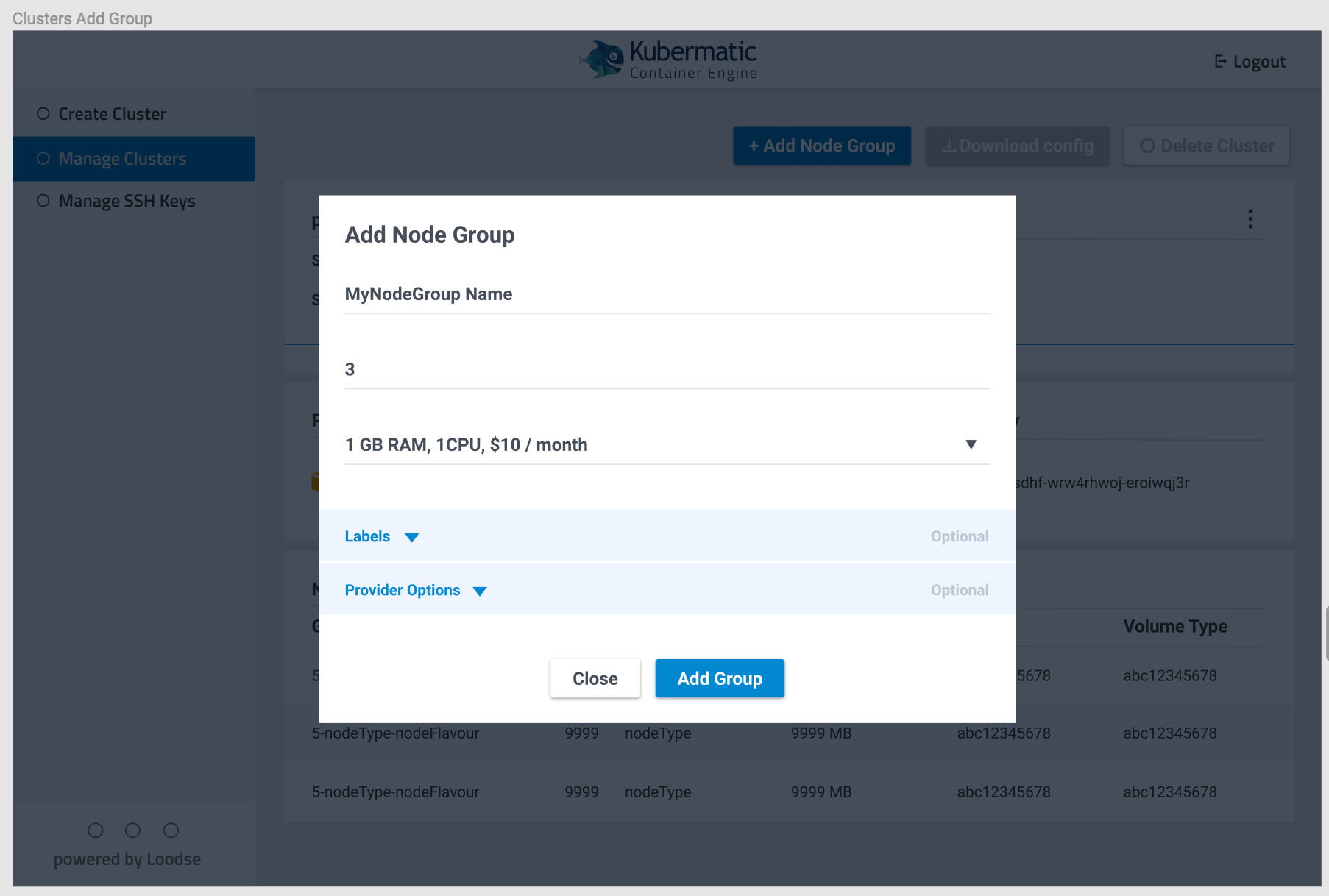 Node Groups (NodeSet) / Node List and add Node Group Form · Issue #245 · kubermatic/dashboard ...