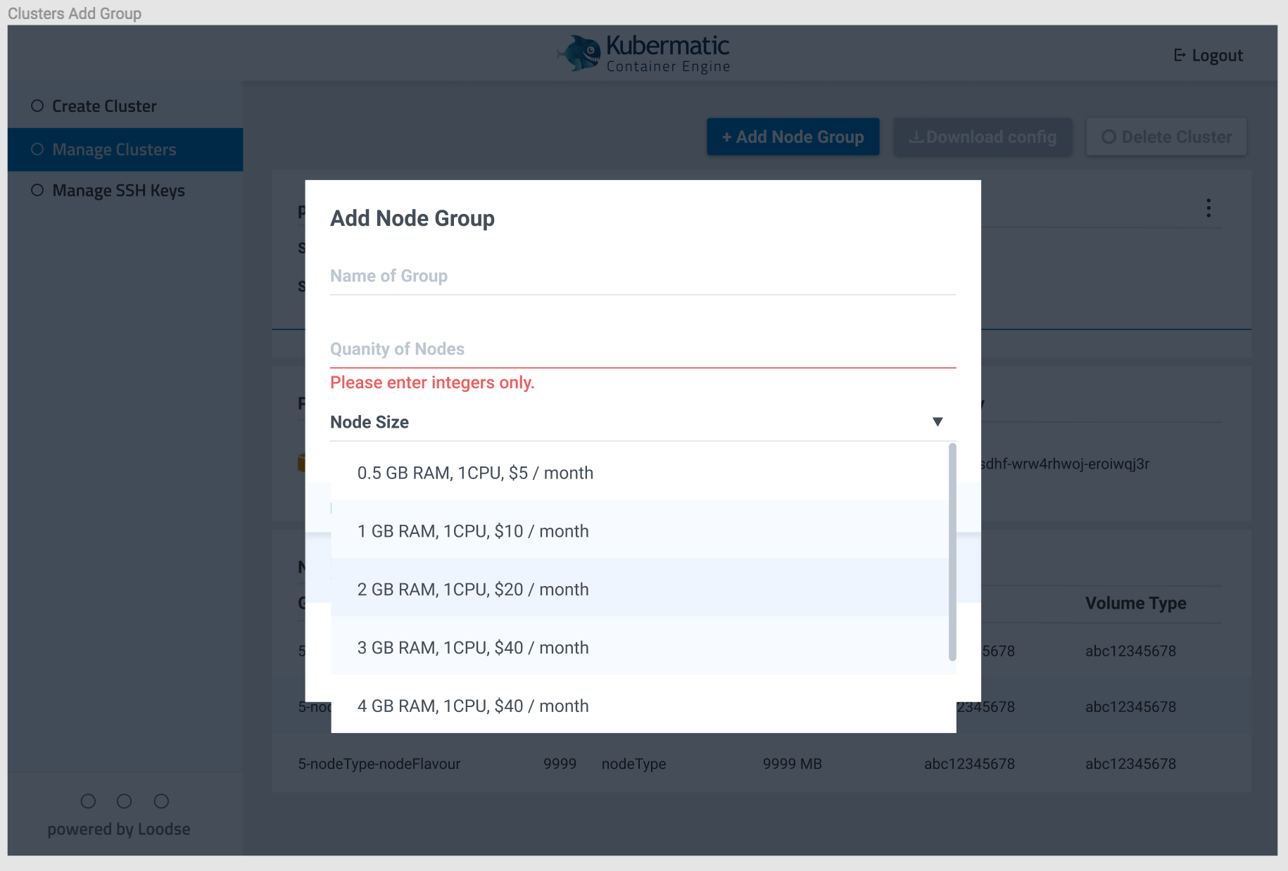 Node Groups (NodeSet) / Node List and add Node Group Form · Issue #245 · kubermatic/dashboard ...