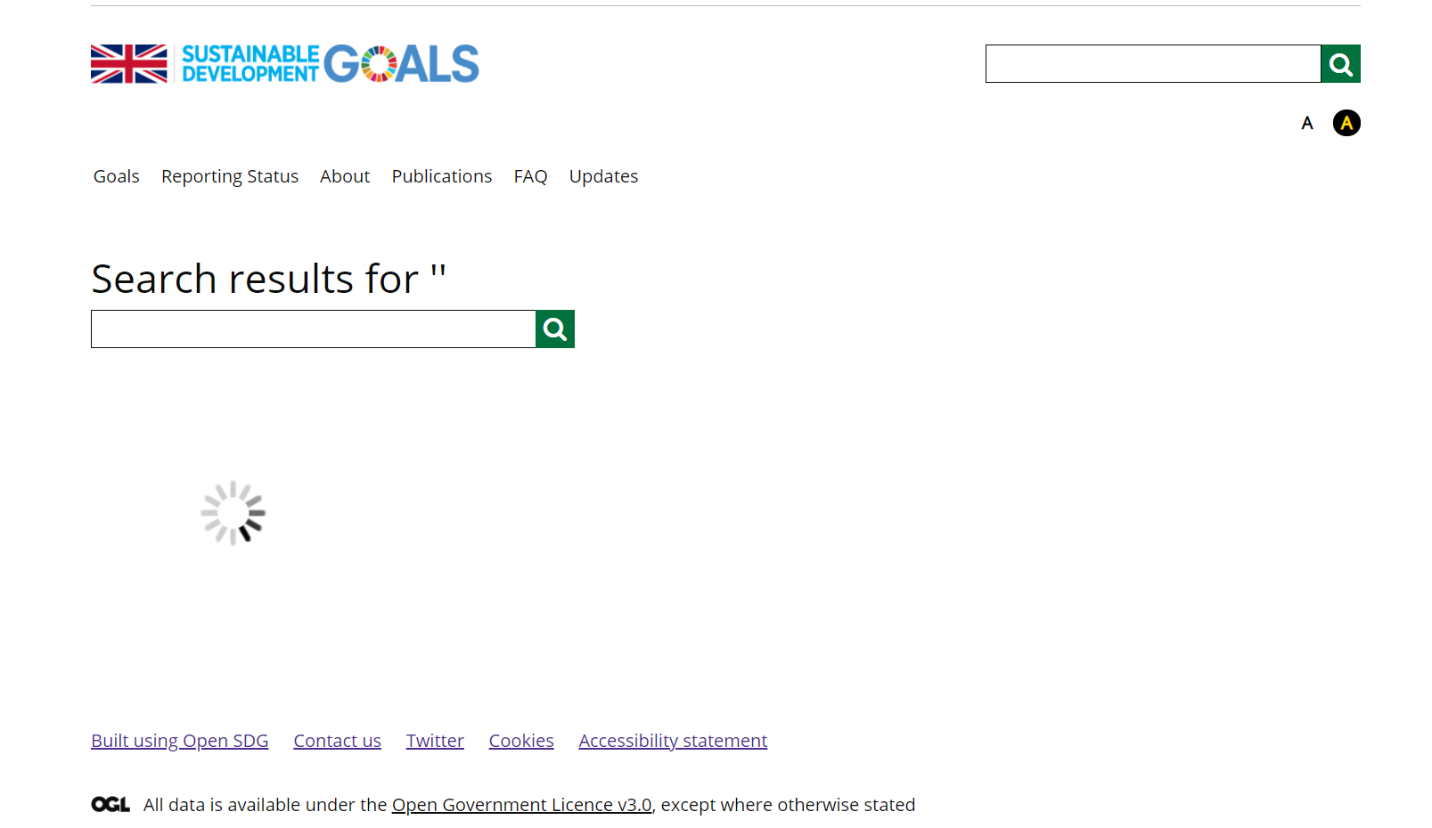 Search results not loading in AWS S3 · Issue #1254 · open-sdg/open-sdg · GitHub