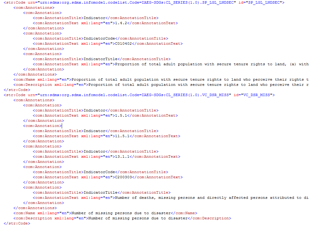 Get indicator series - indicator code mapping from DSD for SDMX · Issue #95 · open-sdg/sdg-build ...