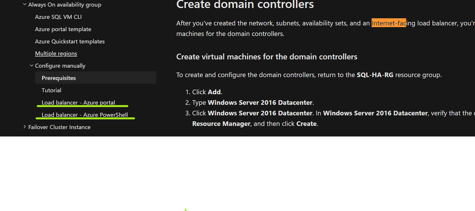 Error In Create Domain Controllers Section · Issue 39335 · Microsoftdocsazure Docs · Github