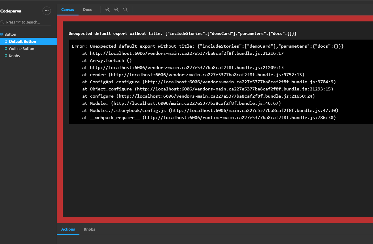Storybook Docs - Not able to write CSF stories in MDX in Gatsby monorepo. · Issue #8414 ...