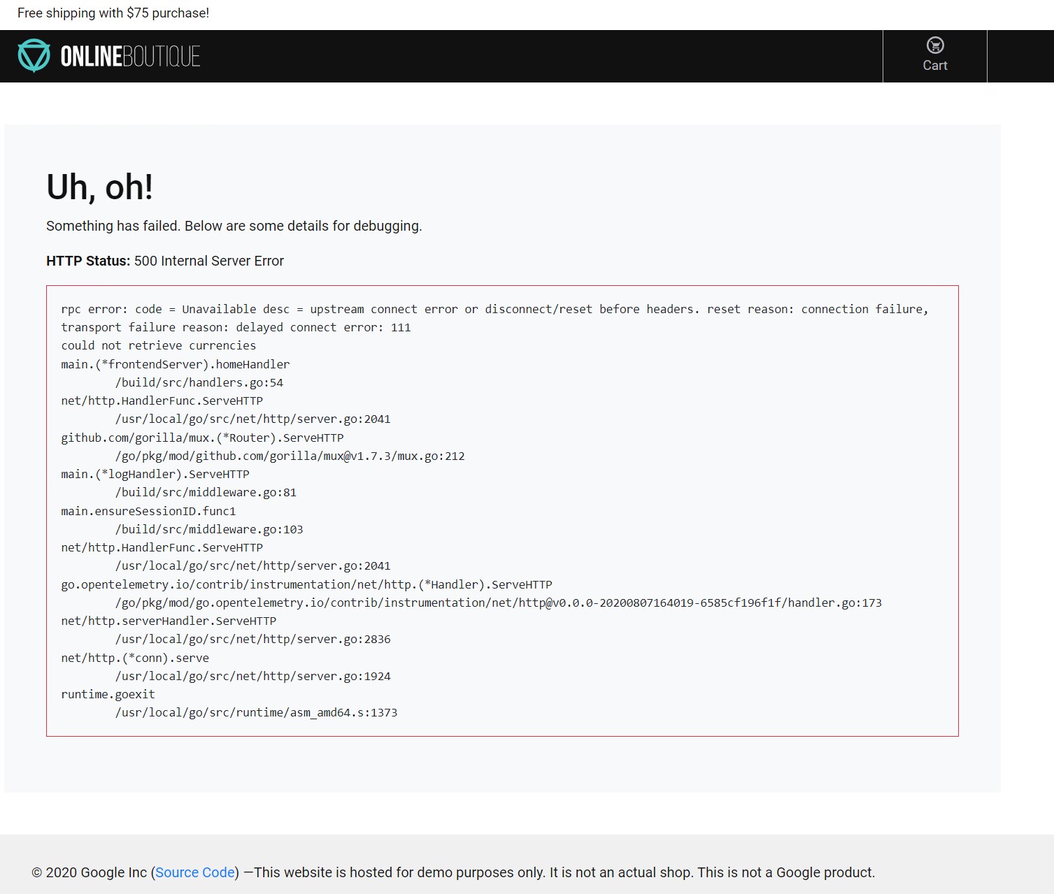 按照您的部署教程checkoutservice总是CrashLoopBackOff · Issue #2 · yuxiaoba/Hipster-Shop · GitHub