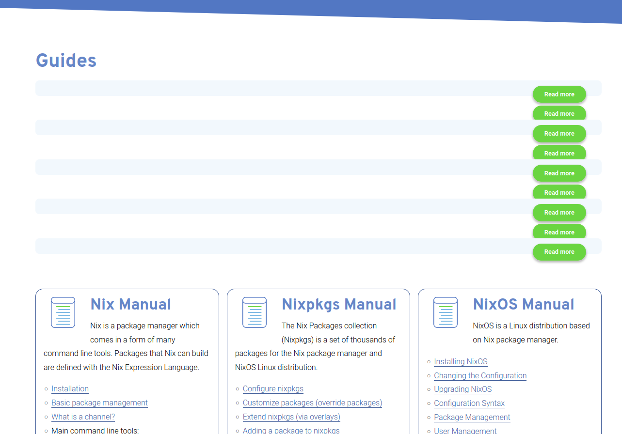Broken links on Learn page · Issue #756 · NixOS/nixos-homepage · GitHub