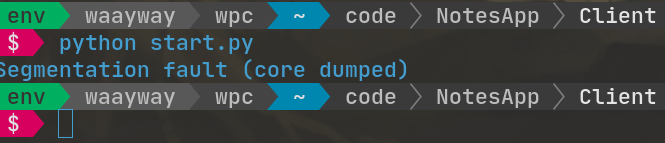 'Segmentation Fault (core dumped)' on workspace switch · Issue #256 · hoffstadt/DearPyGui · GitHub