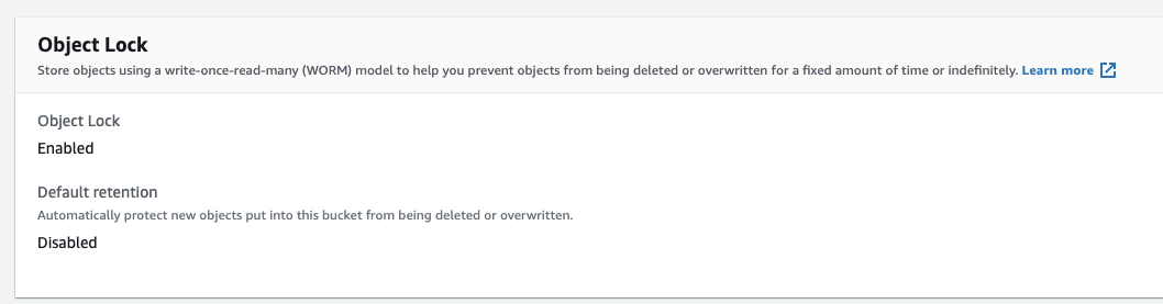 Add a column to store `bucket-default-lock-enabled` property in `aws_s3_bucket` table. · Issue ...