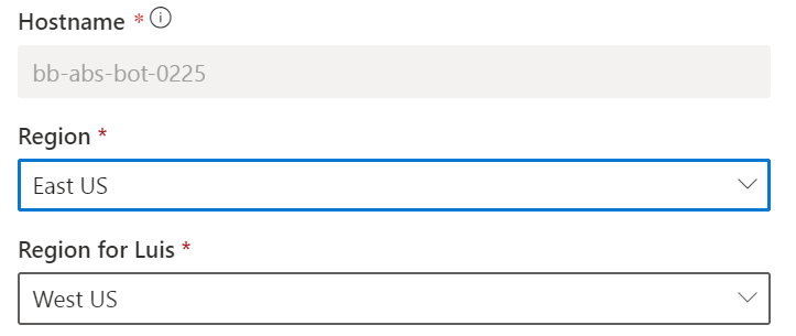 provision editing : Region · Issue #5955 · microsoft/BotFramework-Composer · GitHub