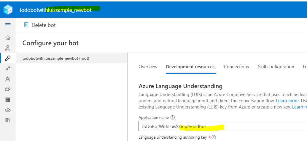 luis application name should be updated for migration bot · Issue #7663 · microsoft/BotFramework ...