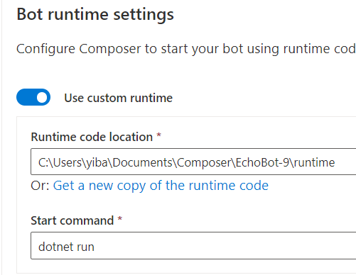 customized botruntime publish · Issue #2757 · microsoft/BotFramework ...