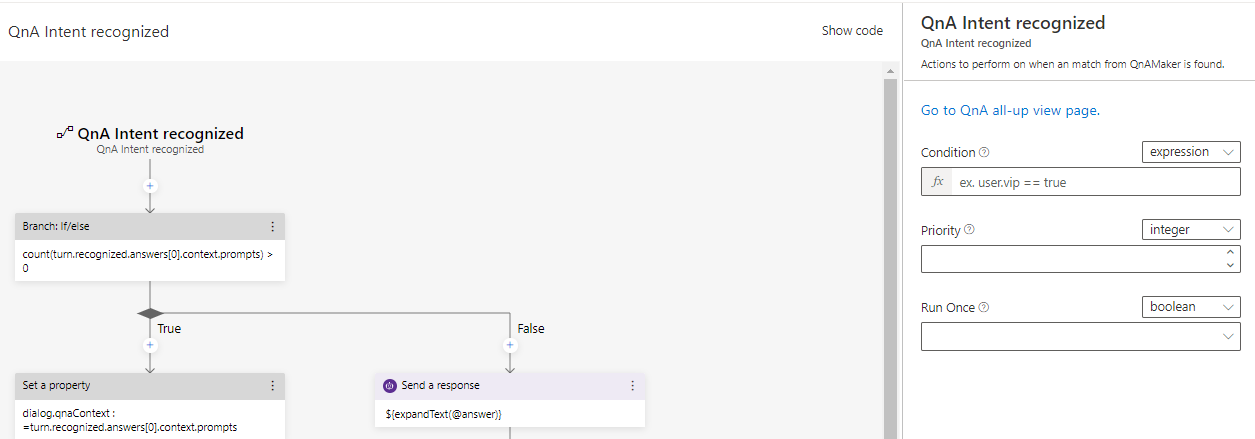 How to customize the return response of QnA maker in Composer · Issue #3562 · microsoft ...