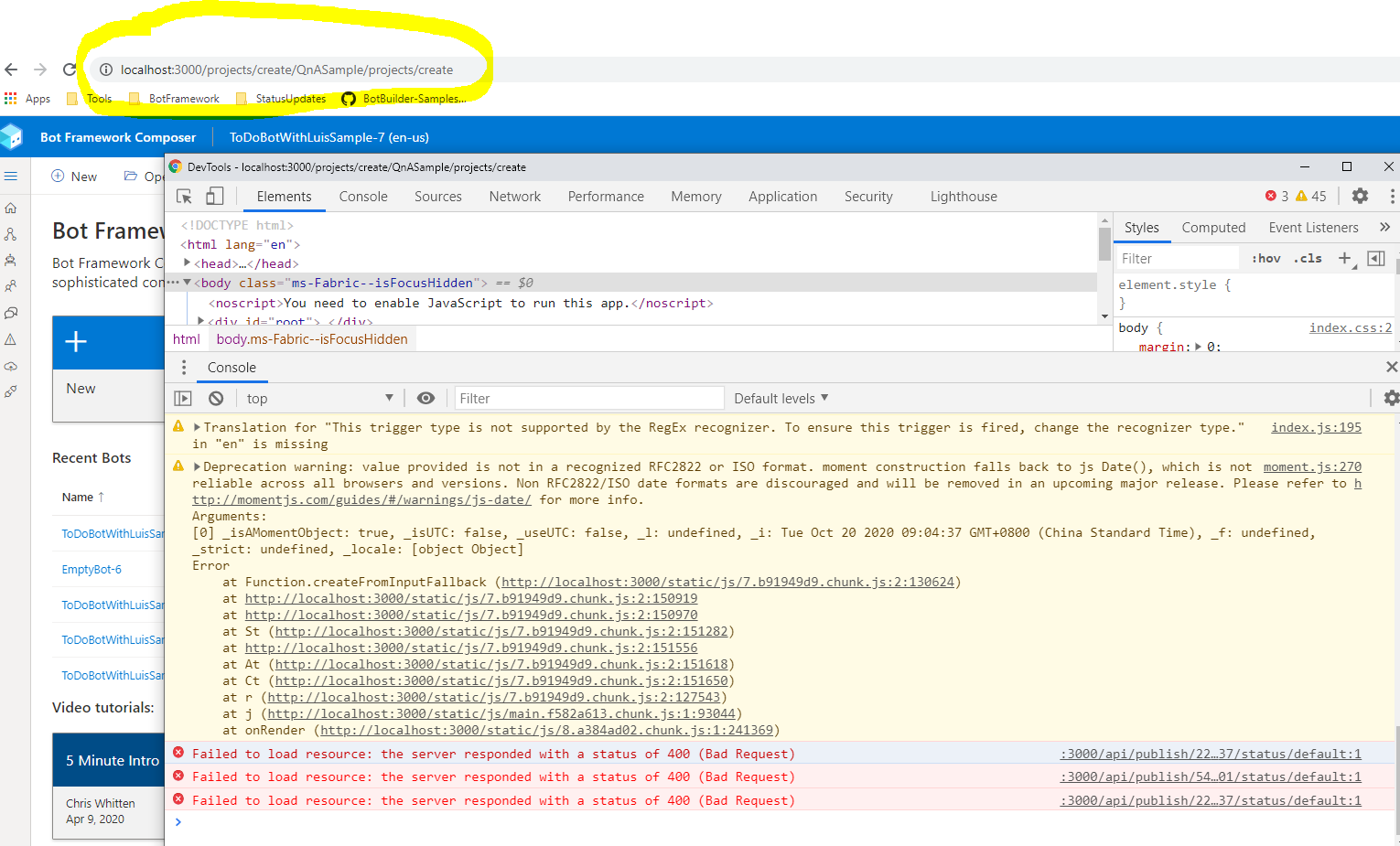 Unable To Create Qna Maker Kb With New Bot Creation Flow · Issue 4447 · Microsoftbotframework