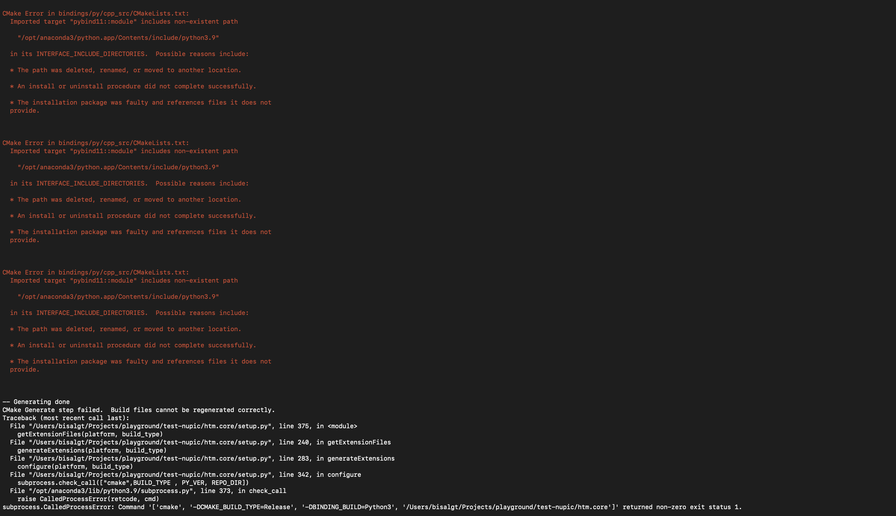 Unable to install htm.core on MacOS -- CMake Error during installation · Issue #966 · htm ...