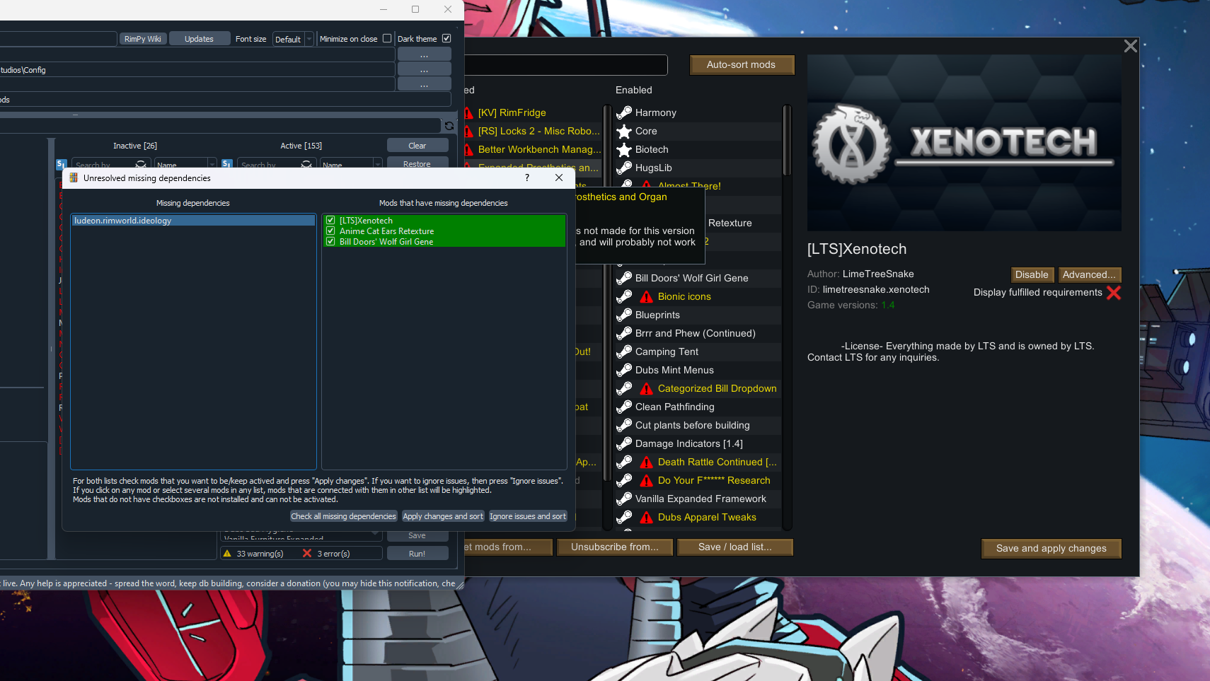 Rimpy listing incorrect dependencies · Issue #97 · rimpy-custom/RimPy · GitHub