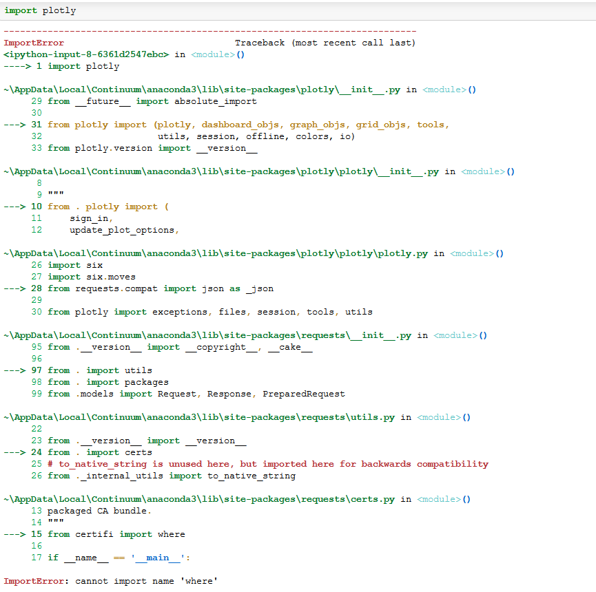 AttributeError: module 'certifi' has no attribute 'where' · Issue #469 ...