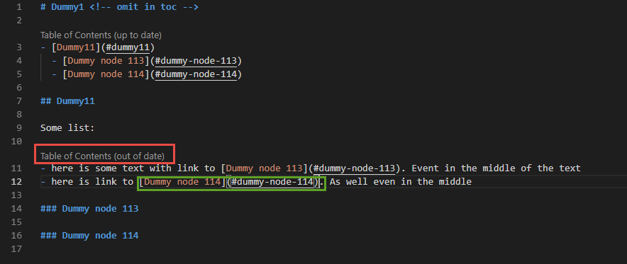 Ordinary list with intra-document links is replaced with TOC · Issue #549 · yzhang-gh/vscode ...