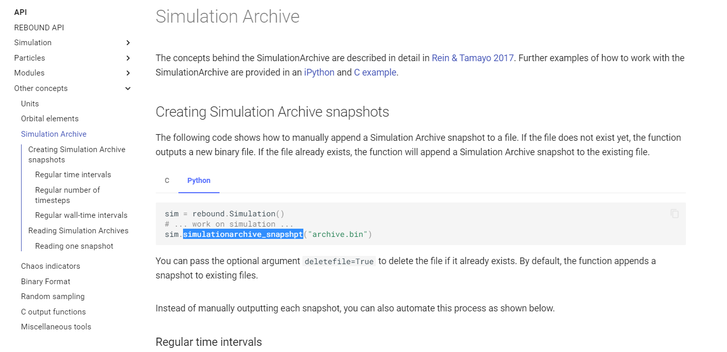 minor typo in documentation · Issue #568 · hannorein/rebound · GitHub