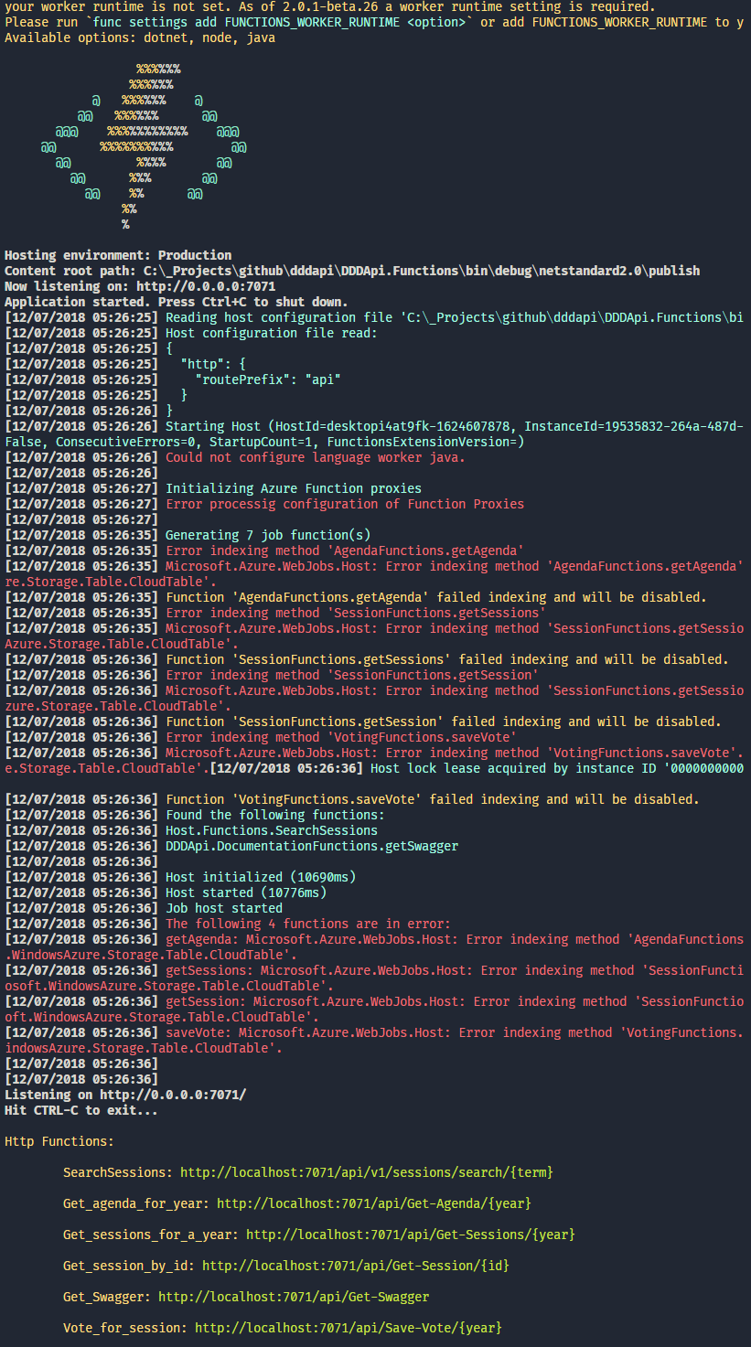 Azure Functions Dont Allow Azure Storage V9 Nuget Packages · Issue 888 · Azureazure
