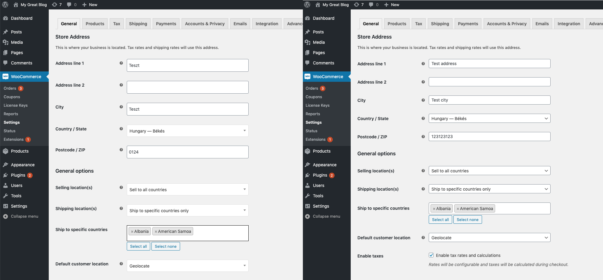 Fix for alignment issues on the settings screen introduced by WP 5.3 ...
