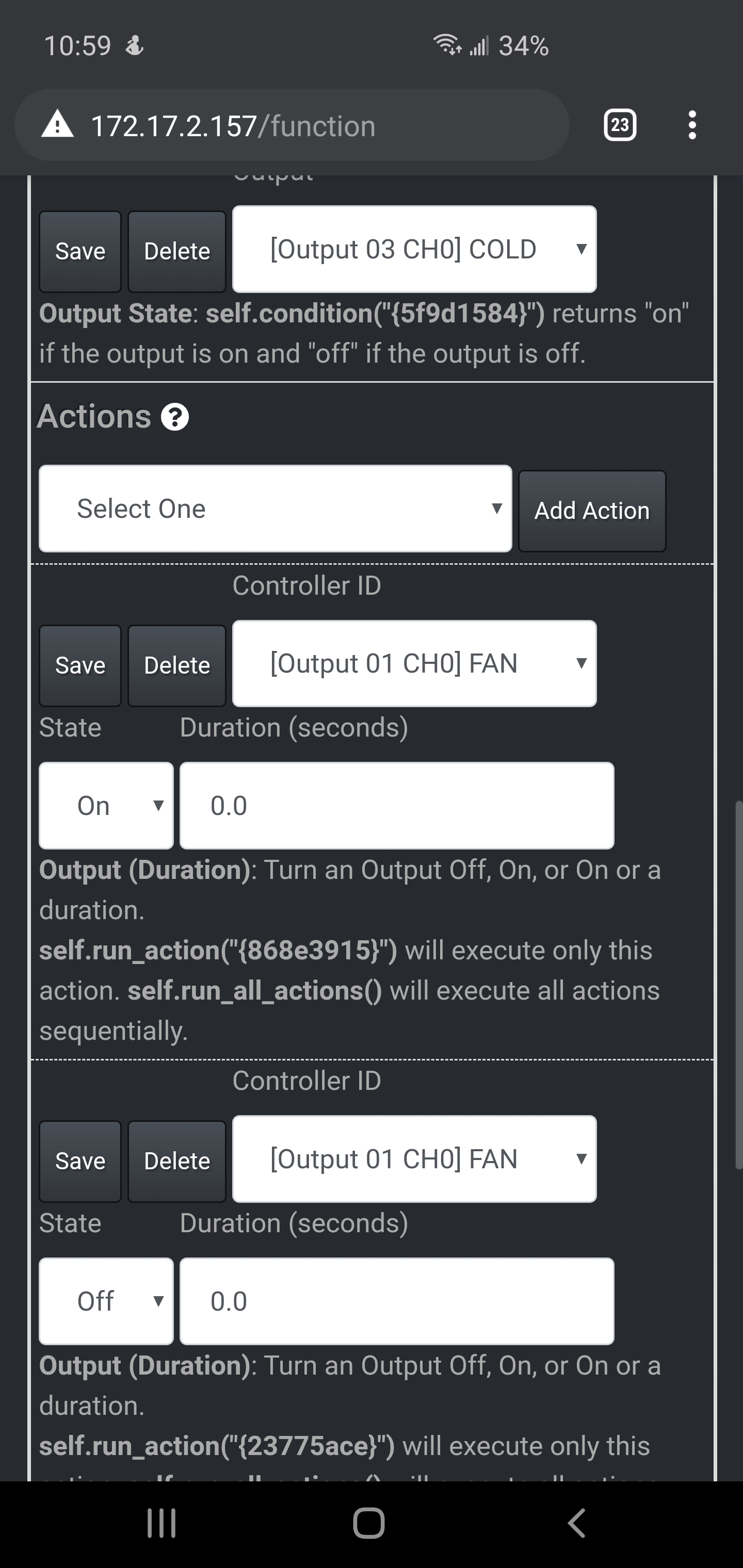 Conditional Function - Condition Check Issue · Issue #879 · kizniche/Mycodo · GitHub