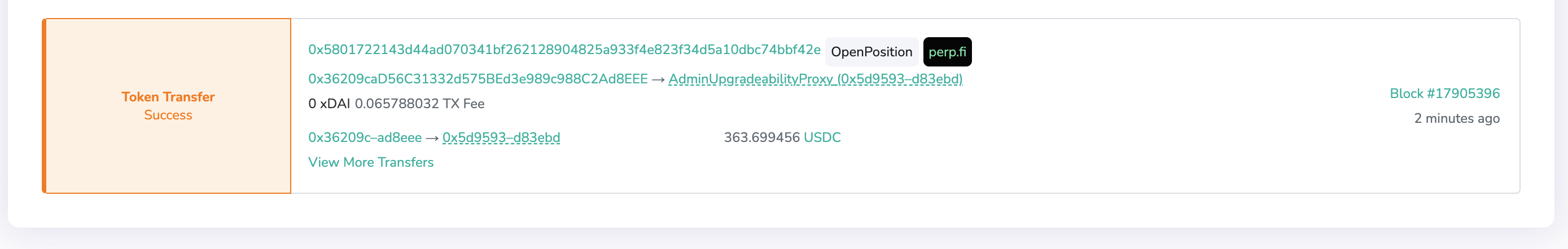 The main page broken style for View more transfers button · Issue #4604 · blockscout/blockscout ...