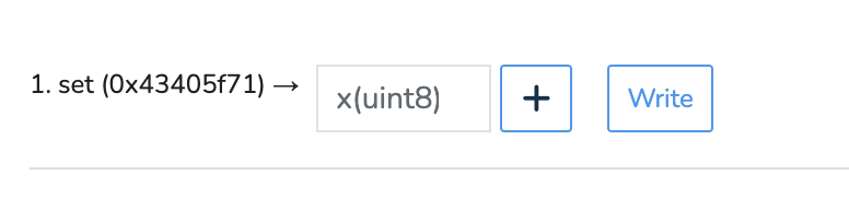 Add Method Signatures Next To The Method Name In The Write Contract Tab · Issue 6197 