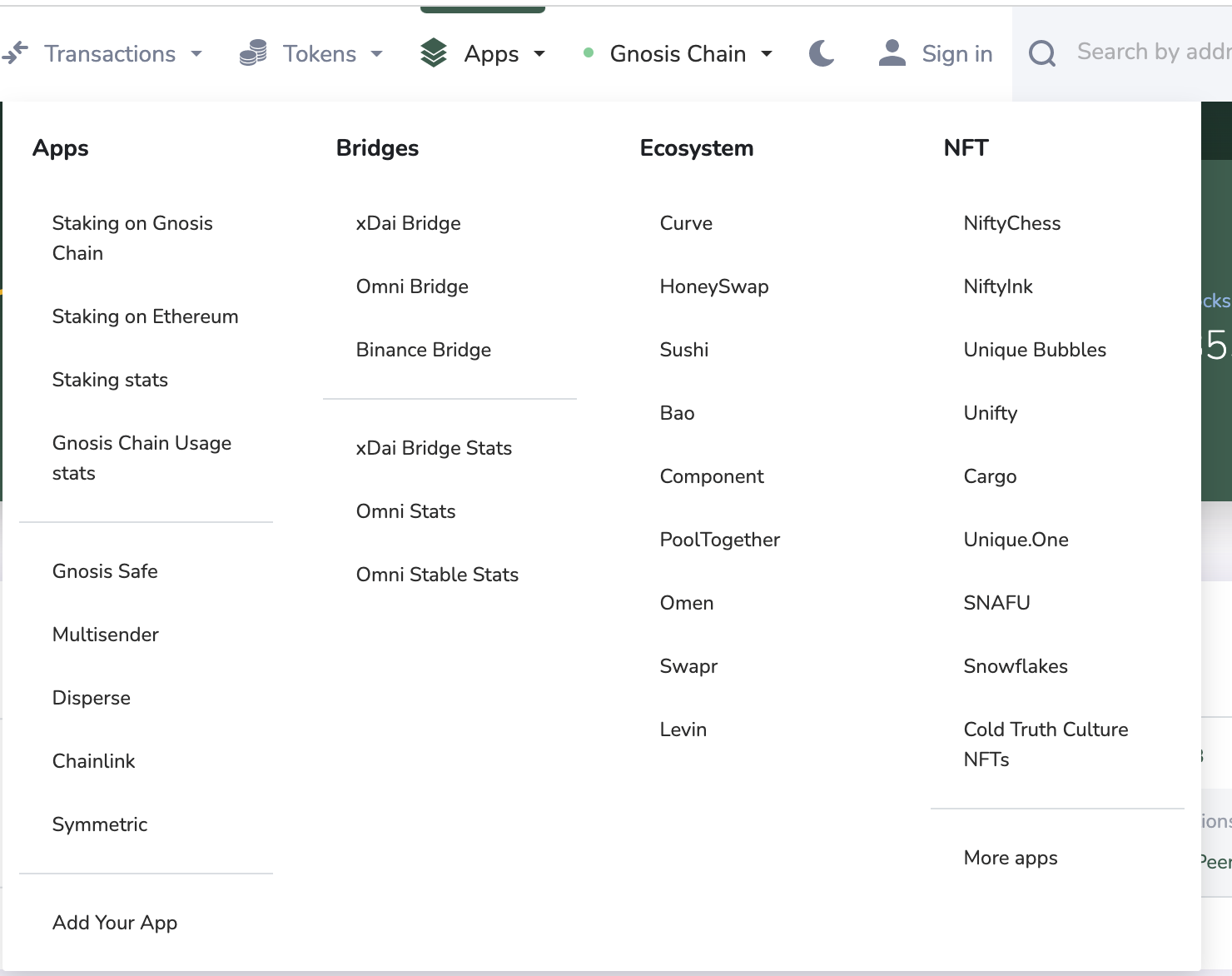 Allow embedded Blockscout apps to open at the same tab · Issue #6396 · blockscout/blockscout ...
