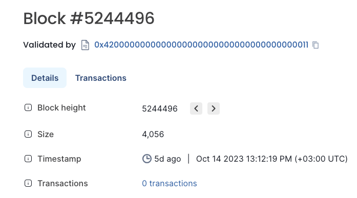 Blocks with 0 transactions where they should be · Issue #8659 · blockscout/blockscout · GitHub