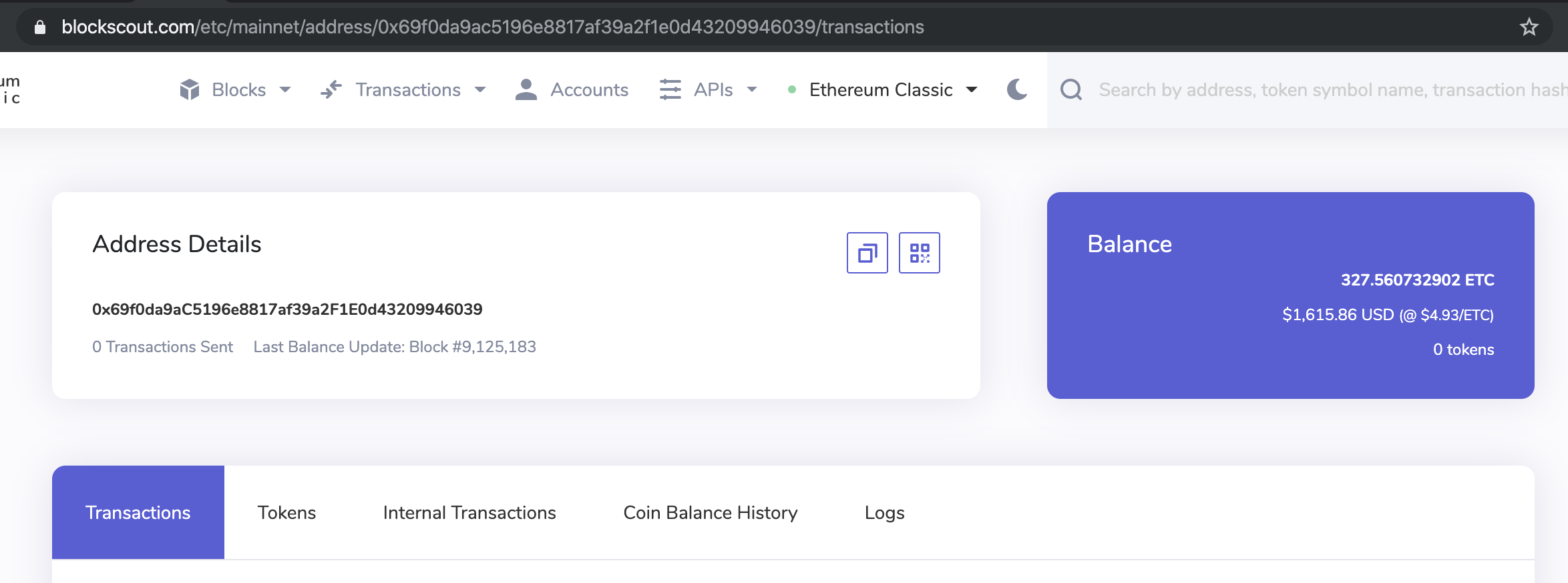 Ethereum Classic: header data not working · Issue #2836 · blockscout ...