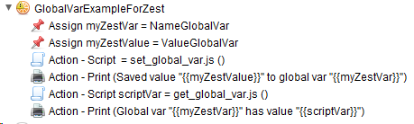 Zest - Allow to set/get global variables · Issue #3512 · zaproxy/zaproxy · GitHub