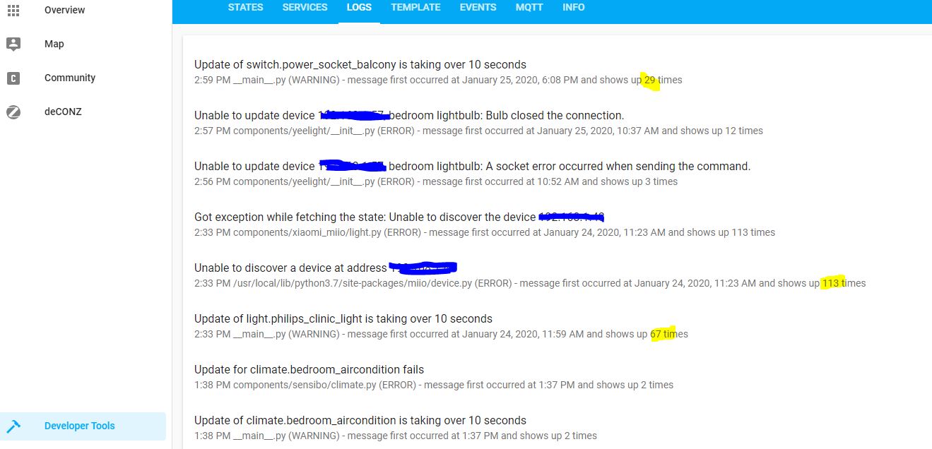 yeelight "unavailable" · Issue #31203 · home-assistant/core · GitHub