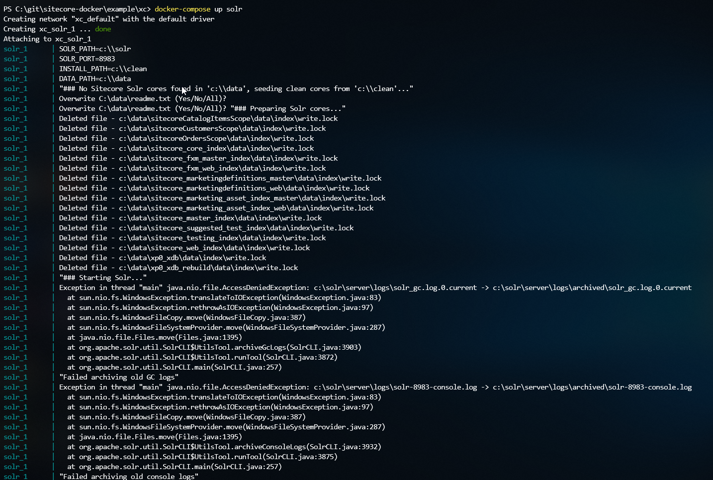Nanoserver 1809 ContainerAdministrator user · Issue #27 · sitecoreops/sitecore-images · GitHub