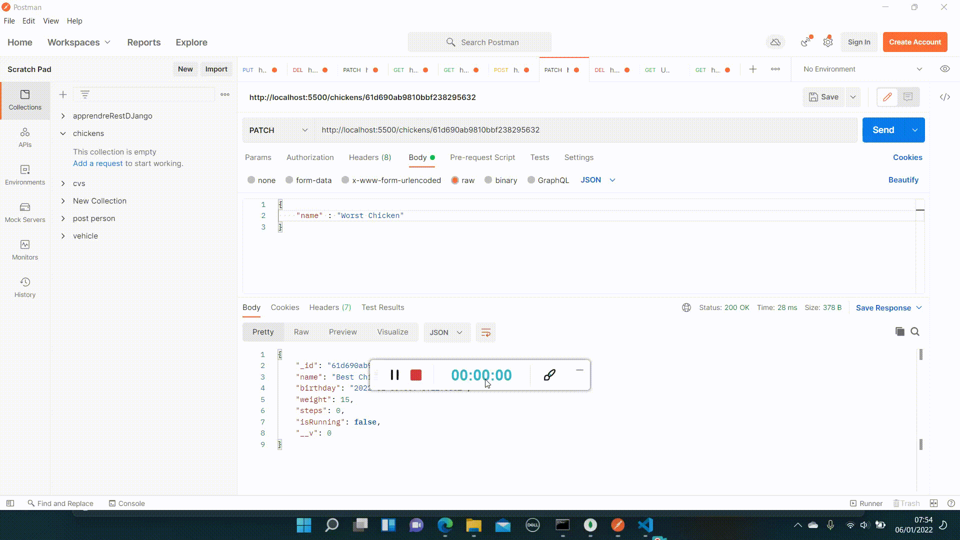 GitHub - LounesBrahimi/API-Chicken
