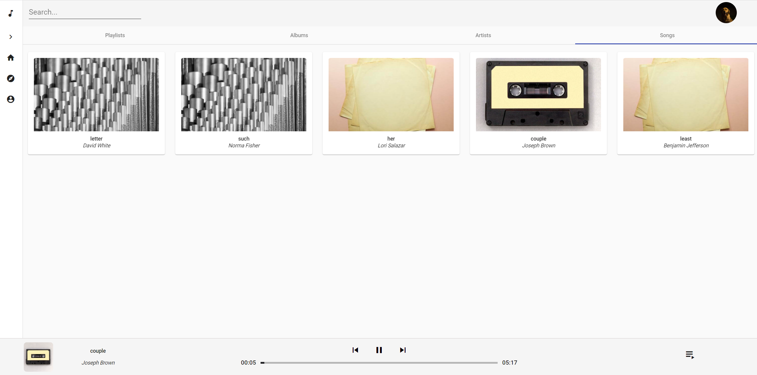 GitHub - JanBogdziewicz/music-streaming-application