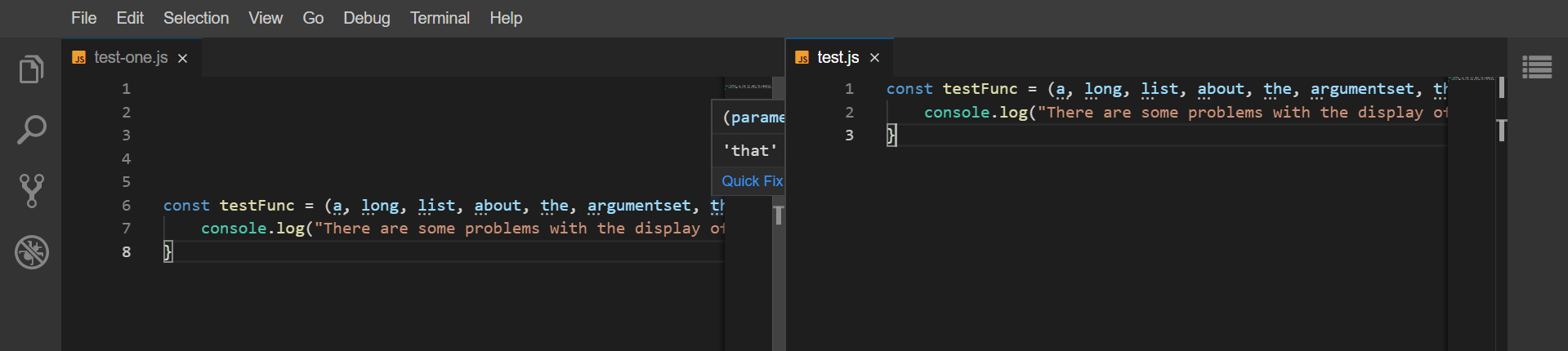 Issues With Hover Tooltip Display On Split Screen · Issue 316 · Theia