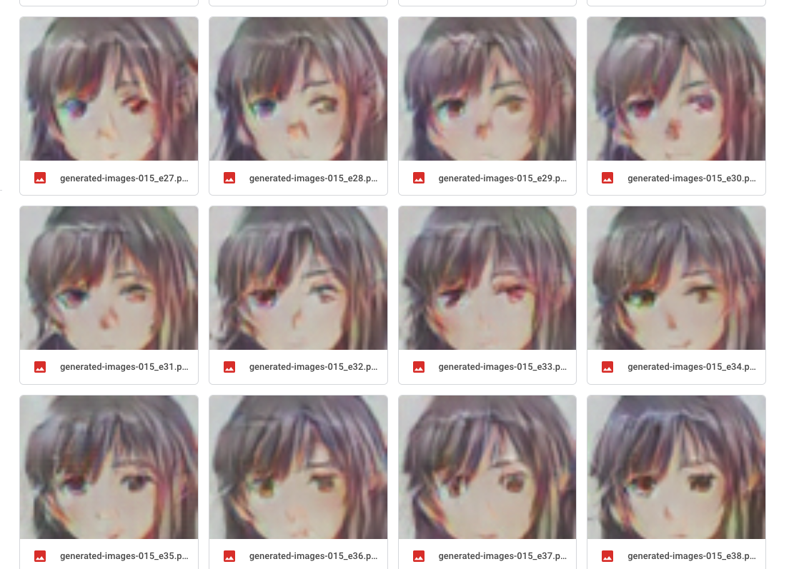 GitHub - macL0vin/GAN-anime-generation-Clasterization: Anime characters ...