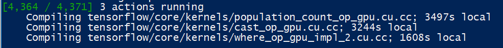 I can't complete the compilation, no error is reported · Issue #42 · terryzhao127/tensorflow ...
