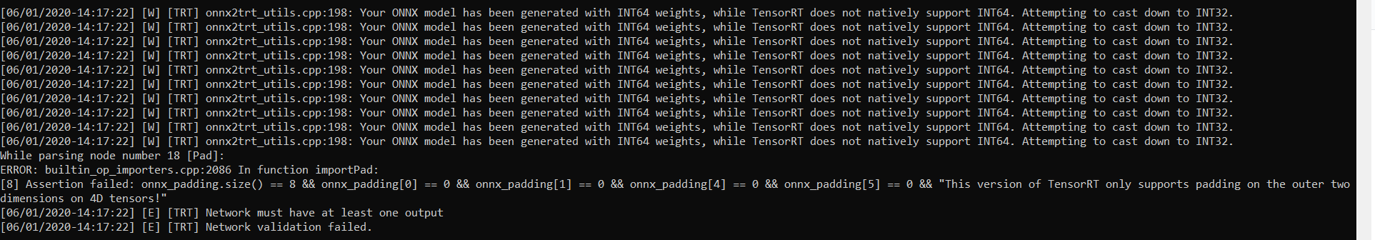 Assertion failed: convertOnnxWeights(initializer, &weights, ctx) · Issue #586 · NVIDIA/TensorRT ...