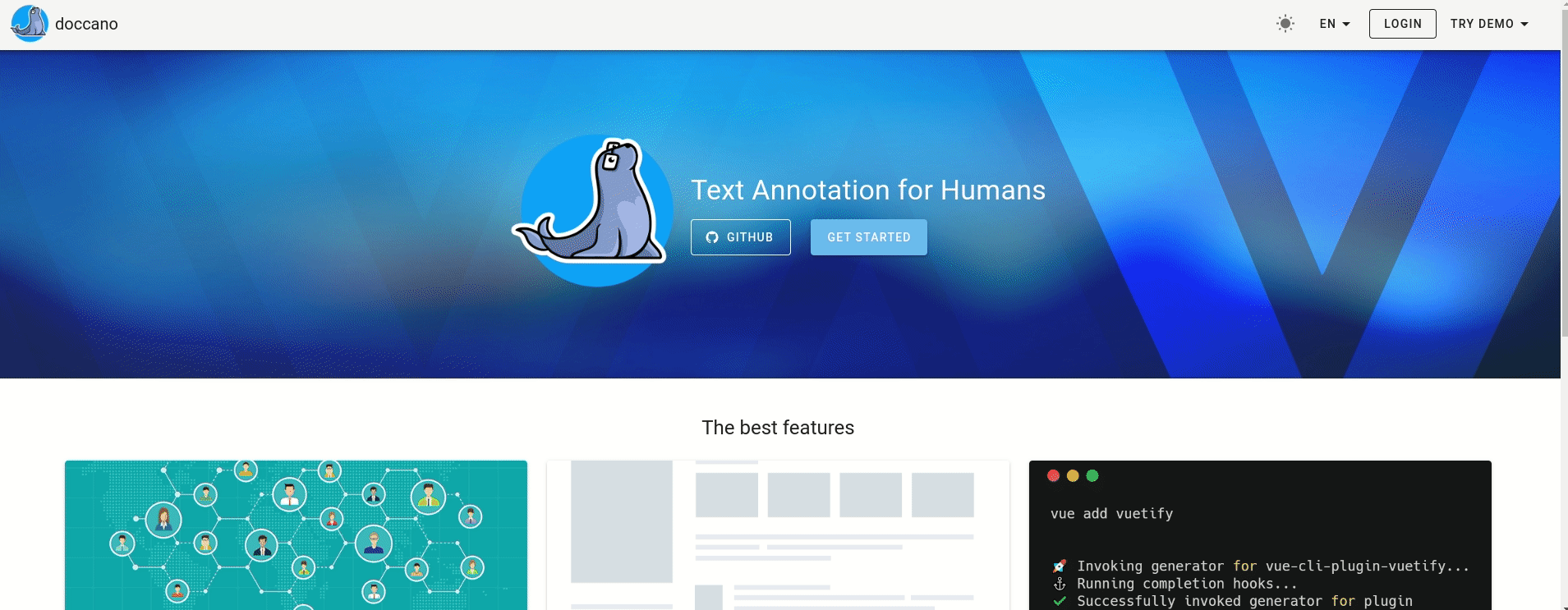 Blank Page On Clicking Start Annotation · Issue 1860 · Doccano Doccano · Github