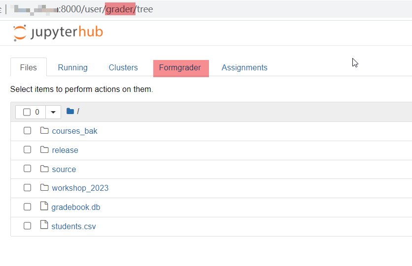 Cannot HIDE the formgrader for students (docker version) · Issue #4284 · jupyterhub/jupyterhub ...