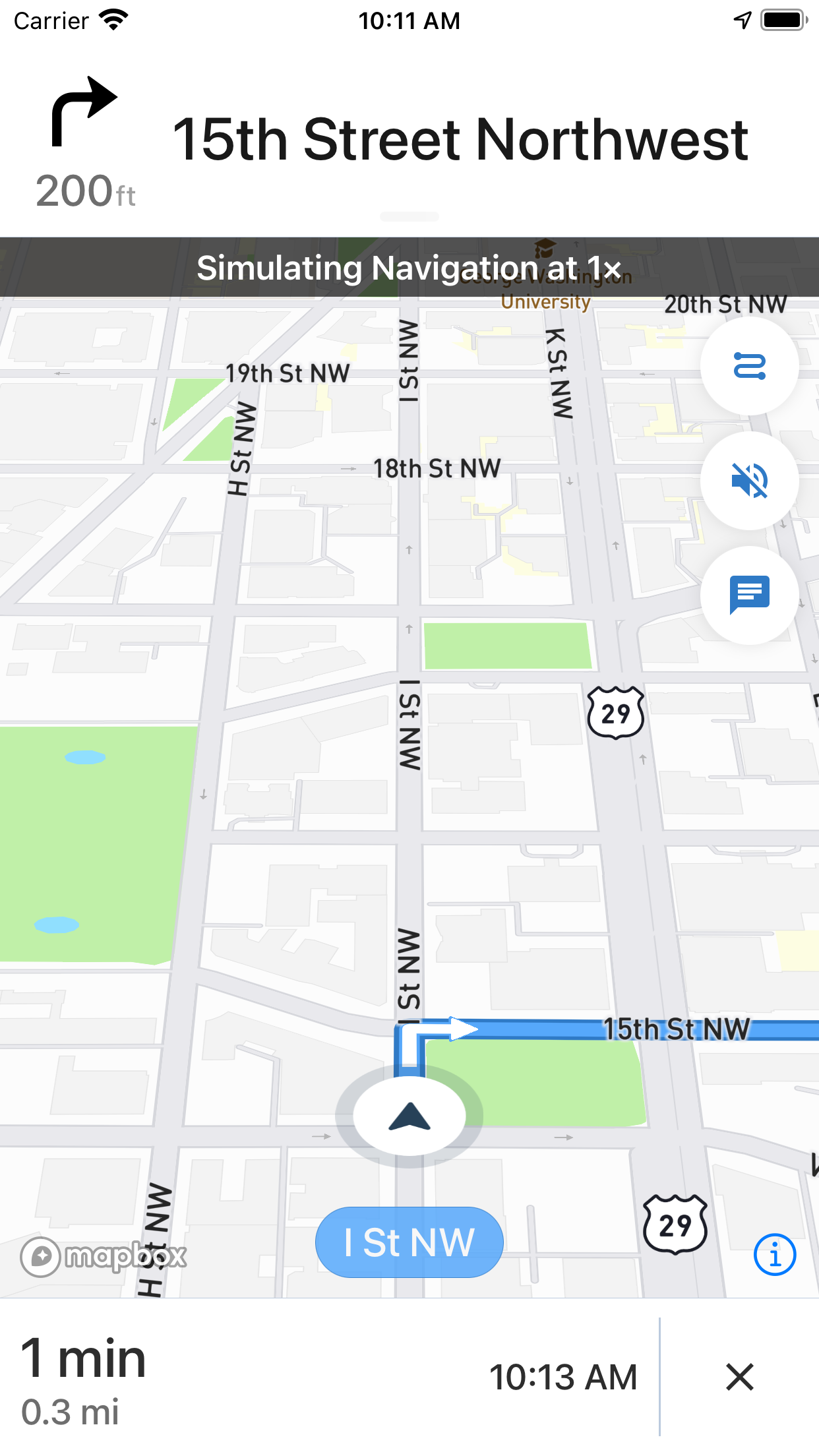 Instructions display incorrect distance to next maneuver · Issue #2790 · mapbox/mapbox ...