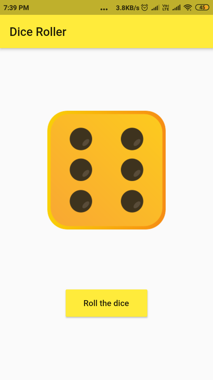 GitHub - devAnkitGupta/DiceGame: Game for generating random dice number