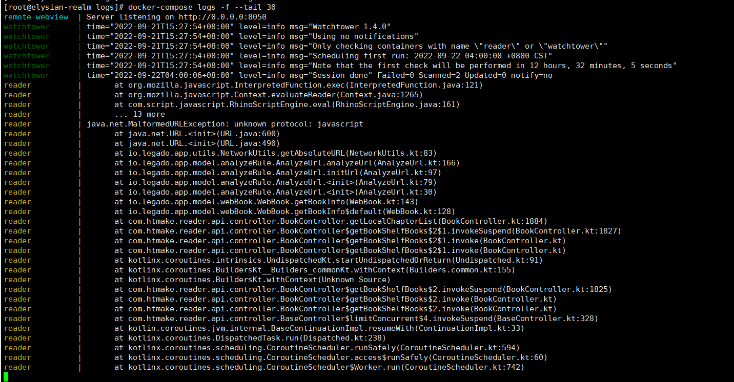 隔天或者过段时间看就出现跑满CPU · Issue #224 · hectorqin/reader · GitHub