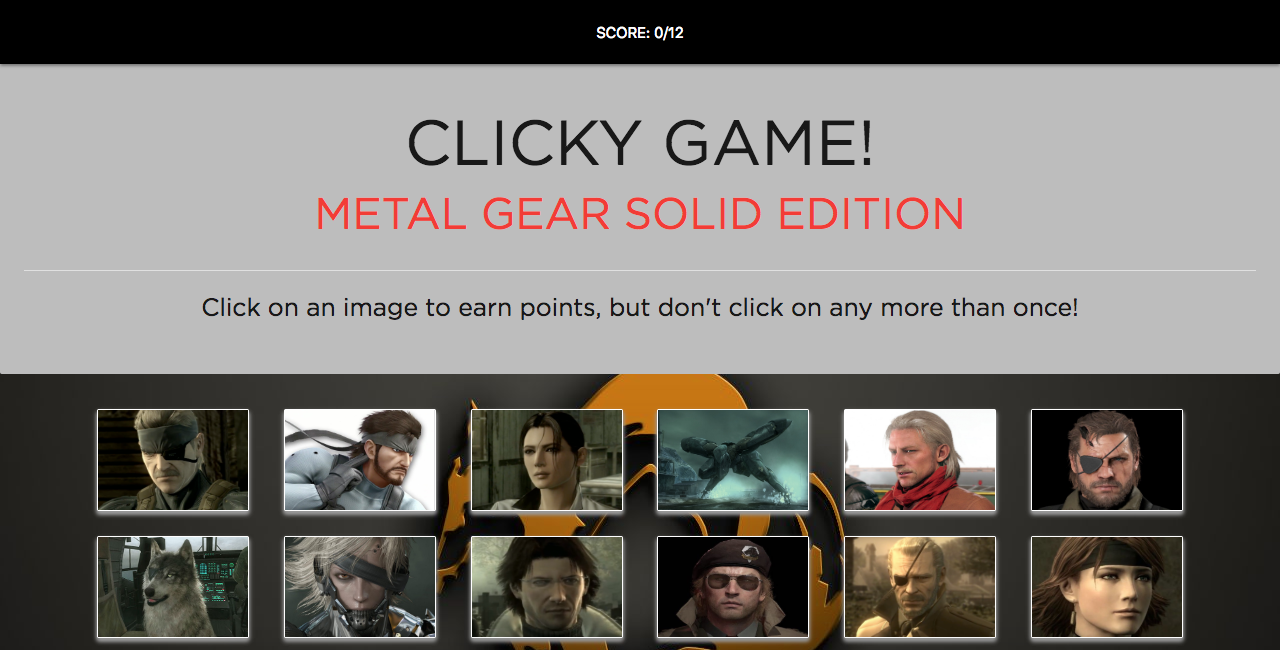 GitHub - nlserrano/Clicky_Game