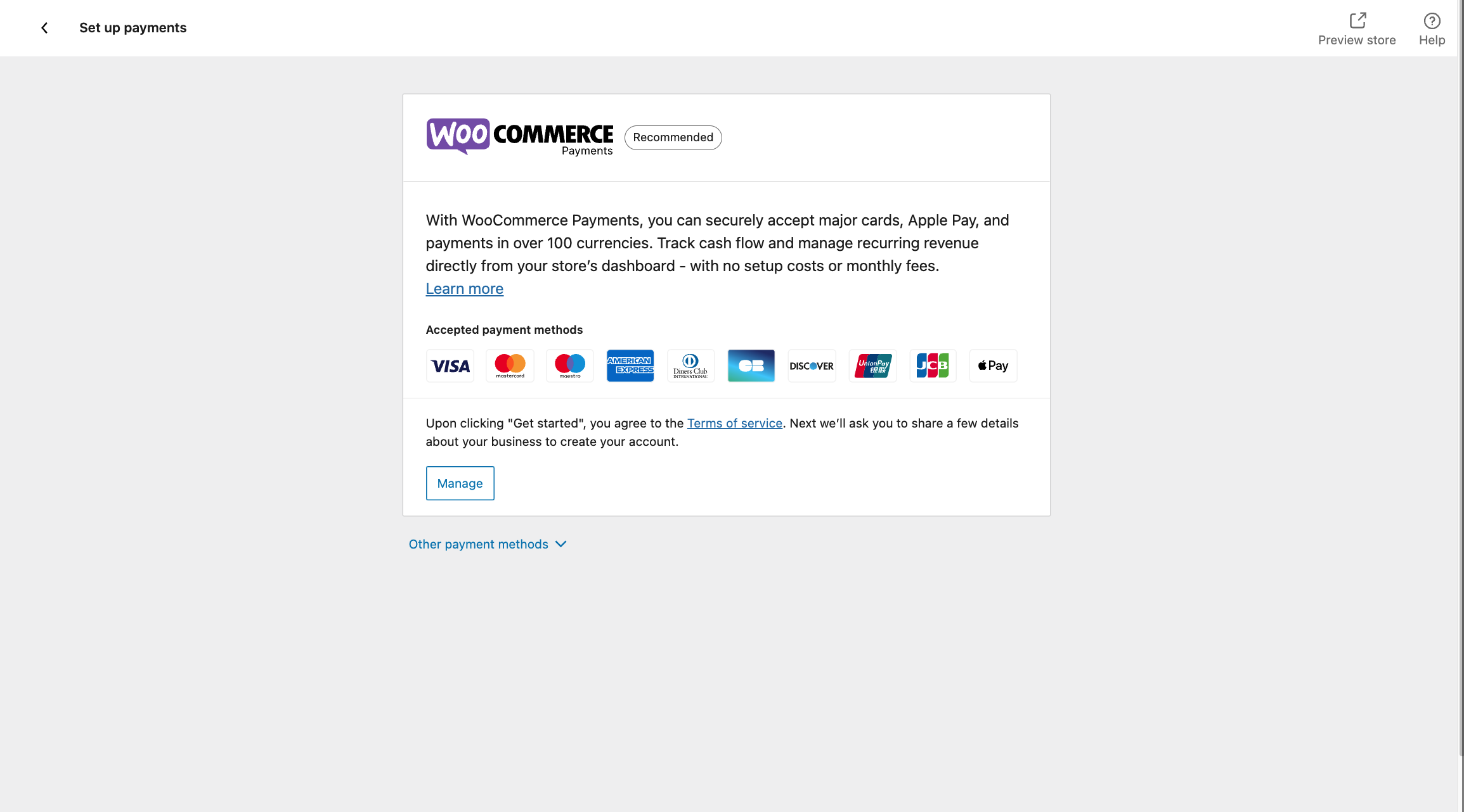 Payments Overview: Outdated design · Issue #33598 · woocommerce/woocommerce · GitHub