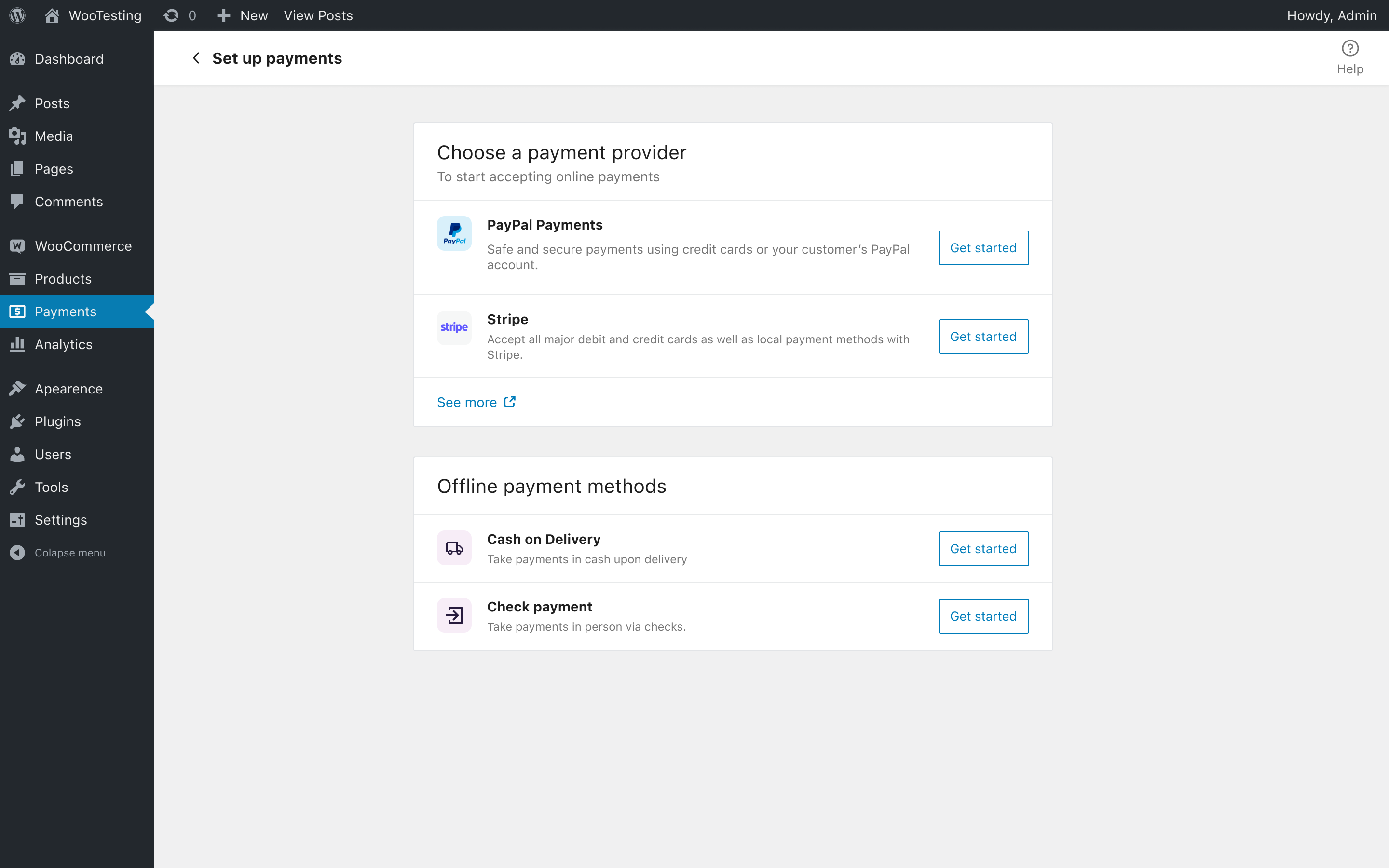 Wrong copy in the payment task · Issue #33747 · woocommerce/woocommerce · GitHub