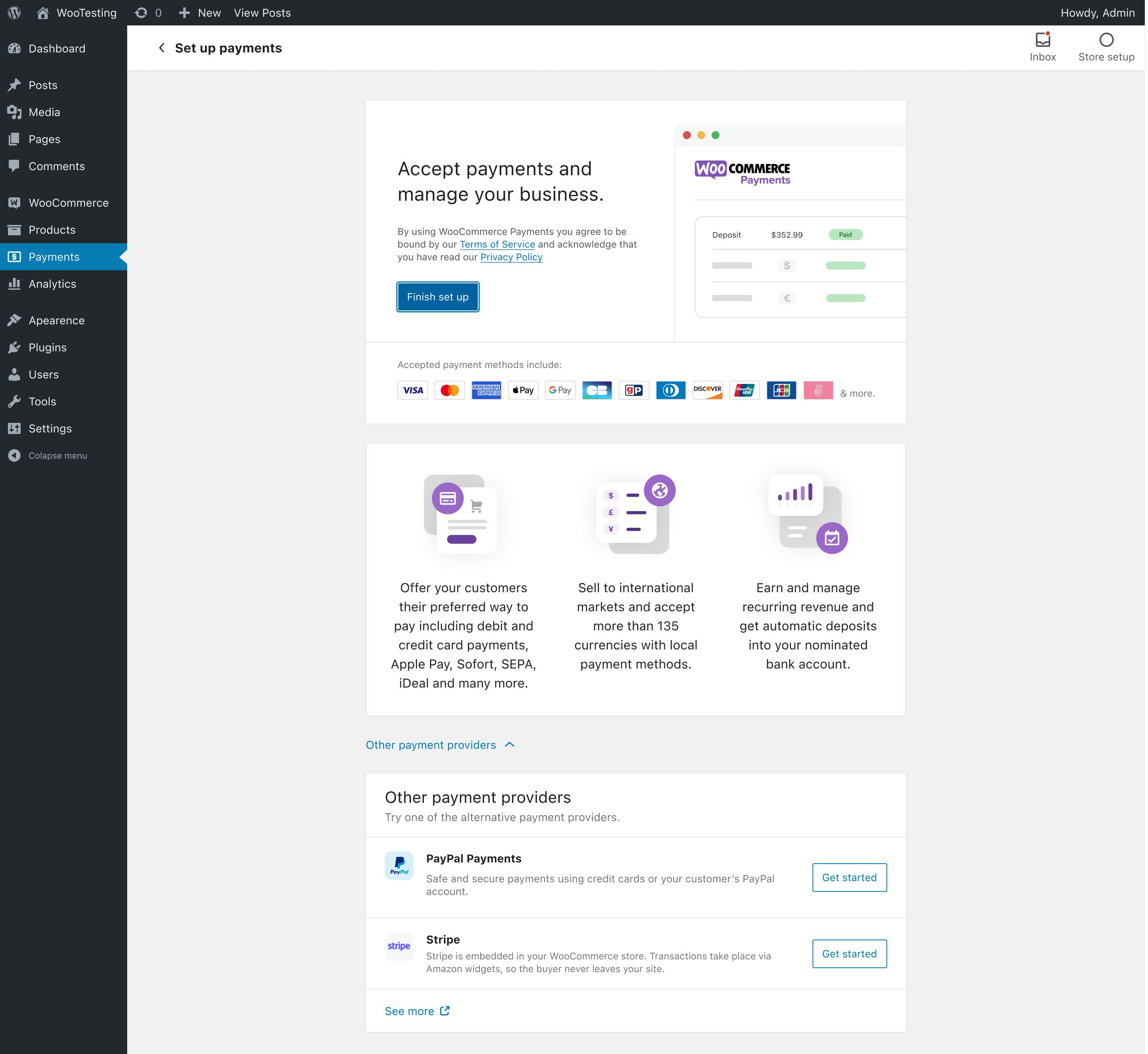 Wrong copy in the payment task · Issue #33747 · woocommerce/woocommerce · GitHub
