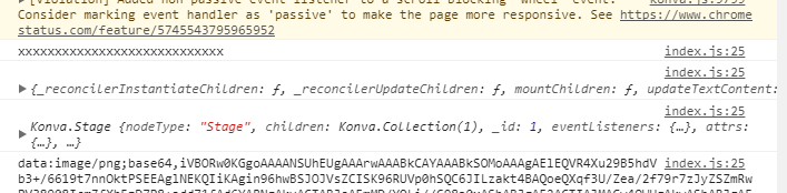 chrome toDataURL() only works on hard reload? · Issue #151 · konvajs/react-konva · GitHub